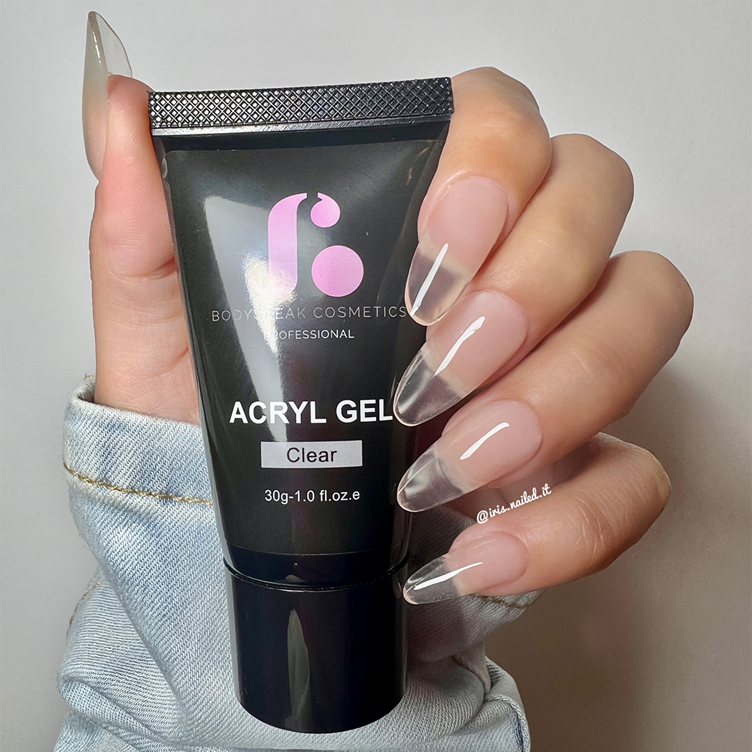 Clear | BSC Acryl Gel in tube 30 gram. – Bodyspeak Cosmetics