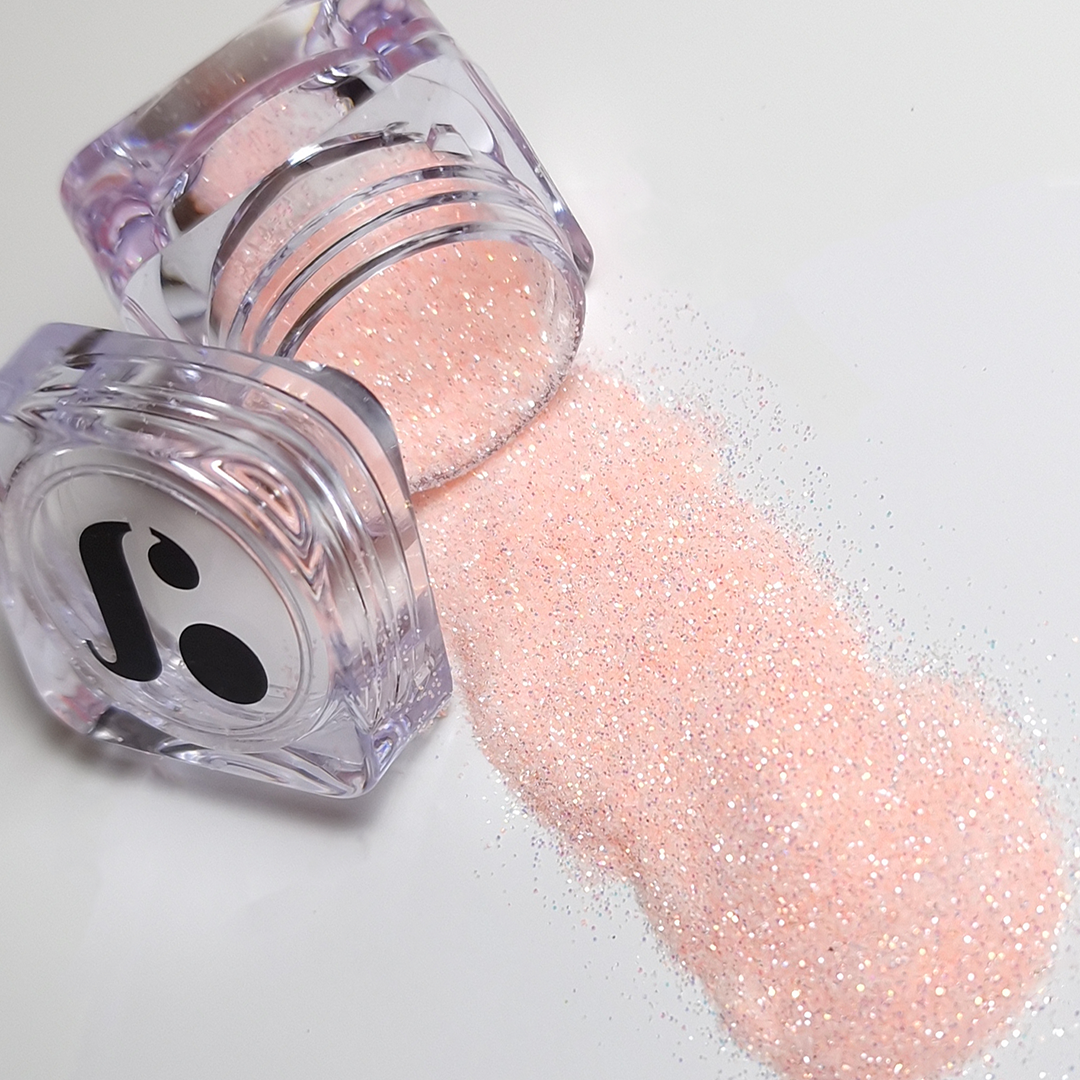 Pastel Orange Sugar Glitter | BSC Sparkle jar 5g – Bodyspeak Cosmetics